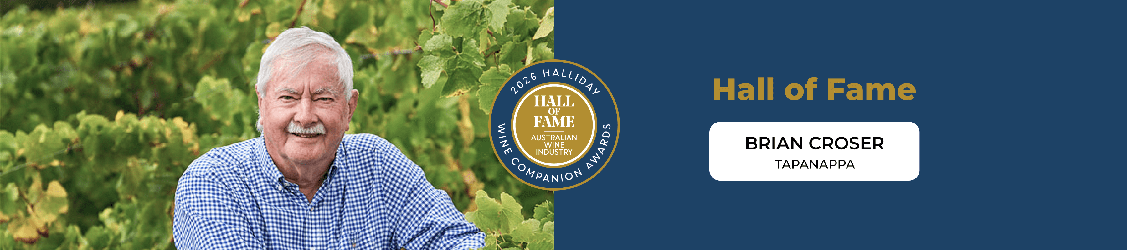 James Halliday Hall of Fame: Australian Wine Industry - Brian Croser