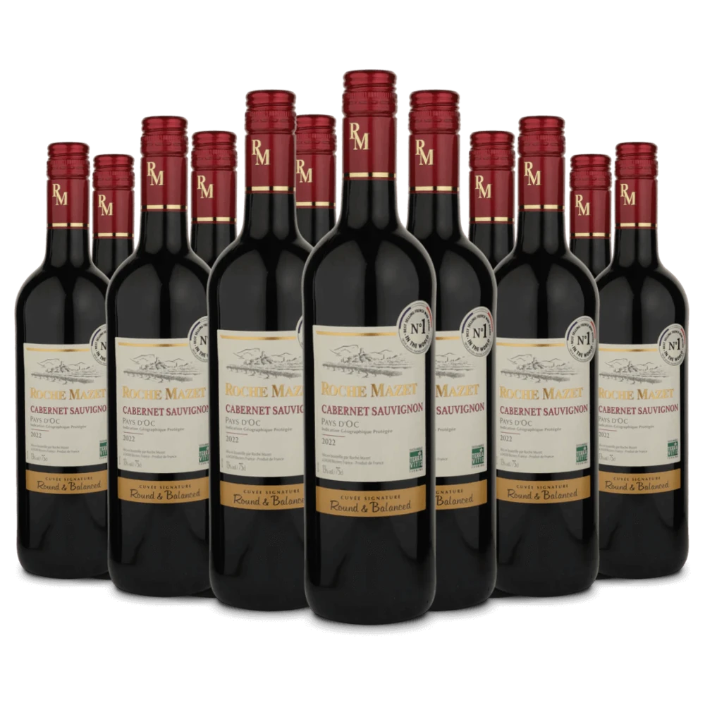 2022 Roche Mazet Pays d'Oc Cabernet Sauvignon 12-Pack - Buy Online ...