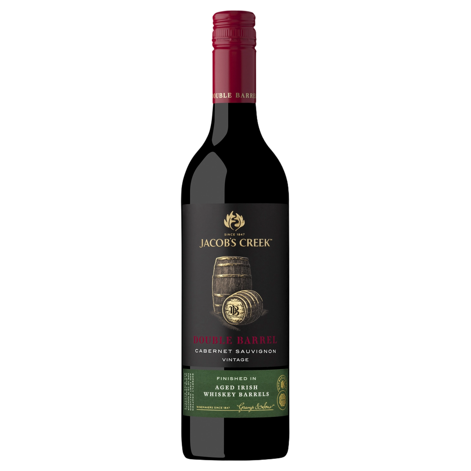 2022 Jacobs Creek Double Barrel Cabernet Sauvignon - Buy Online | The ...